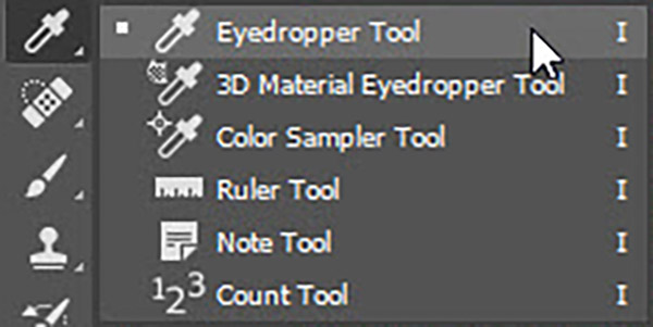 آموزش و نکات کلیدی ابزار Eyedropper Tool در فتوشاپ | چاپ آقا