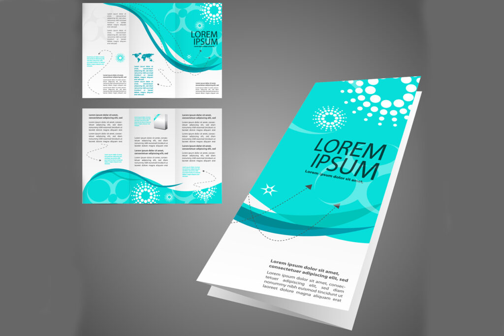 انواع بروشور در مدل های مختلف بروشور | مدل های تا کردن بروشور | چاپ آقا